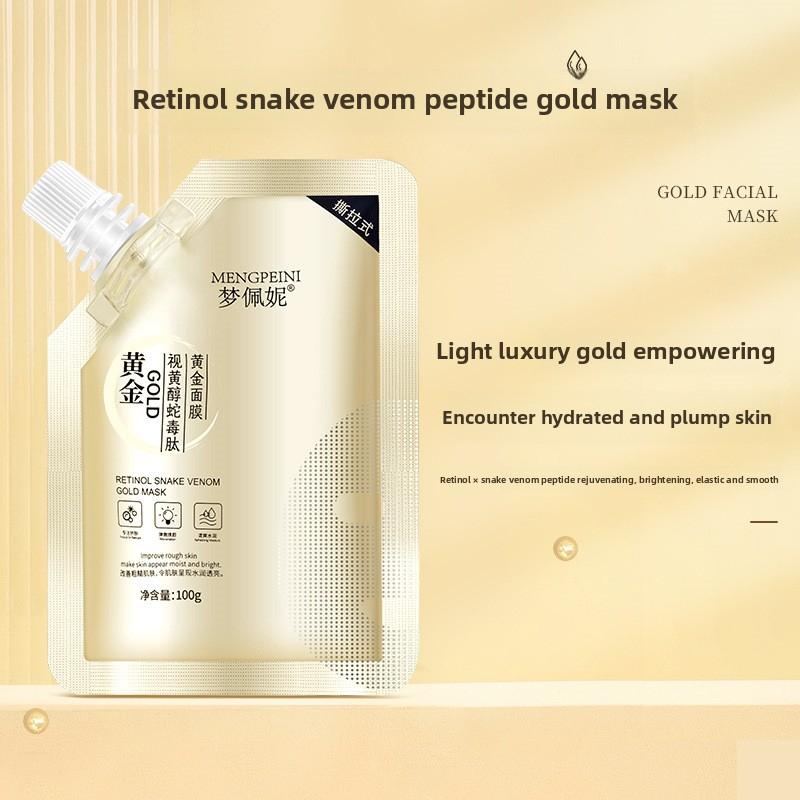 Gold Facial Mask - Firming, Brightening and Moisturizing Facial ...