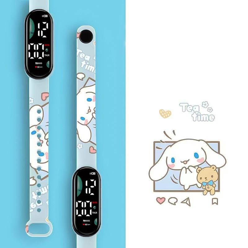 JAM TANGAN ANAK CEWE COWO LED DIGITAL TOUCH SCREEN KARAKTER - Shop | Tokopedia