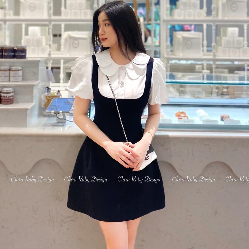 Louis dress - Váy thiết kế dáng A - Hàng chính hãng size SML - TikTok ...