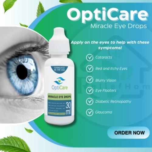 Opticare Miracle Eye Drops and Lutein 30ml Original for Eye Care ...