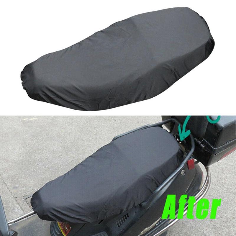 1pc Oxford Cloth Motorcycle Seat Cover Rain Proof Cushion Su - TikTok ...
