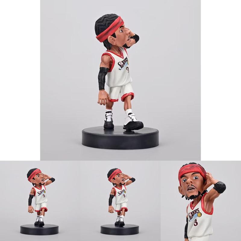 Collectible Pvc Mini Basketball Star Figurine Of Allen Iverson - TikTok ...