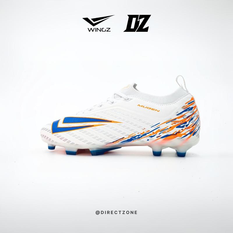 Wingz Sport Soccer Shoes - Wingz Mugen Premium PU - White - TikTok Shop ...