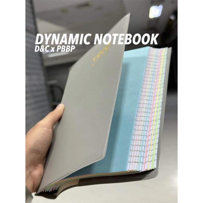 Dynamic 10 Fillers Notebook Random Color veco binder - TikTok Shop ...
