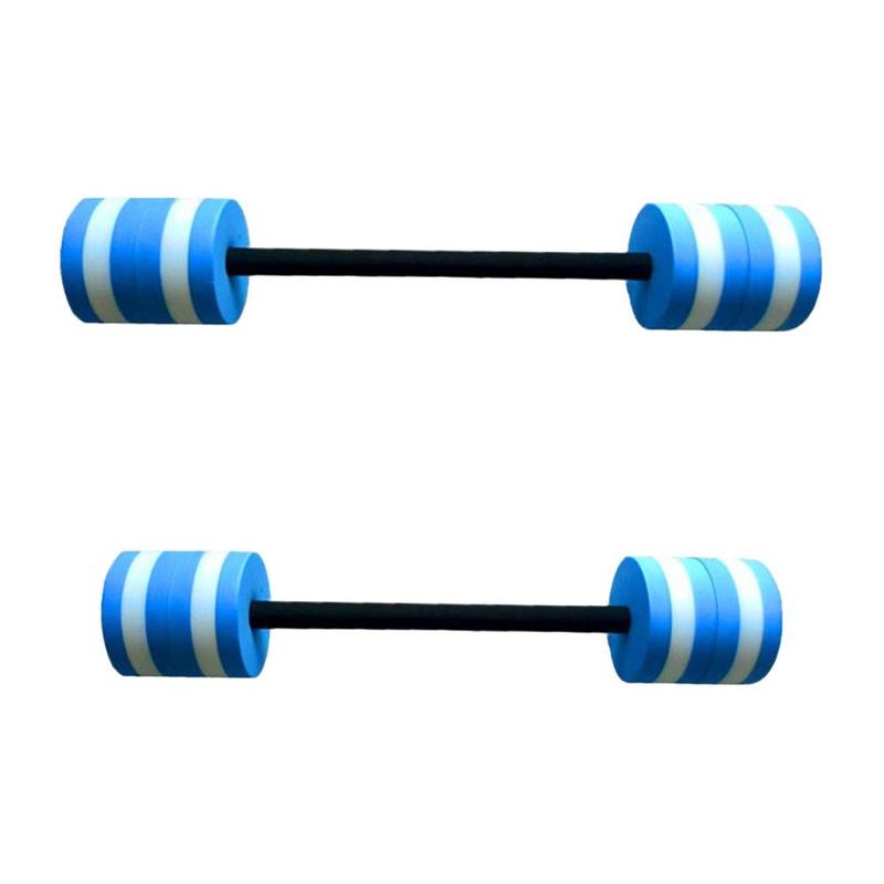 Water Dumbbells Water Aerobics Aquatic Swim Barbell Weights Aquatic ...