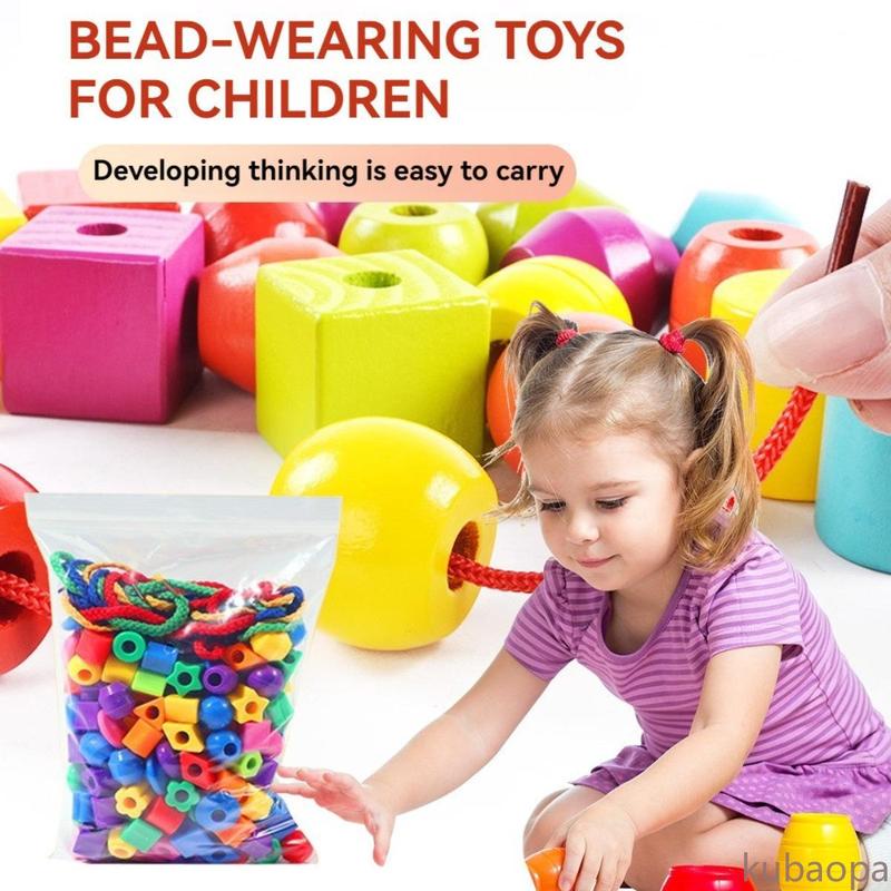 "Kids' 60 - Piece String Toy Rope Threading Toys: Facilitate - TikTok ...