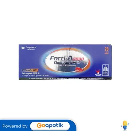 FORTI-D 2000 IU BOX 28 KAPSUL - Shop | Tokopedia