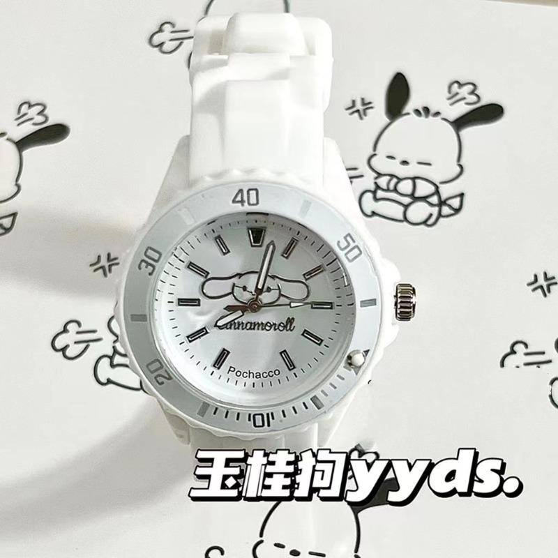 Cute cartoon Pacha dog watch simple hands student watch quartz - TikTok ...
