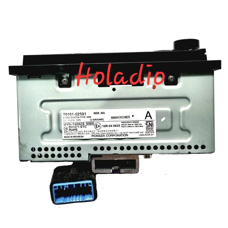 HEAD UNIT TAPE MOBIL SINGLE DIN MP3 PIONEER ORIGINAL COPOTAN DARI MOBIL ...