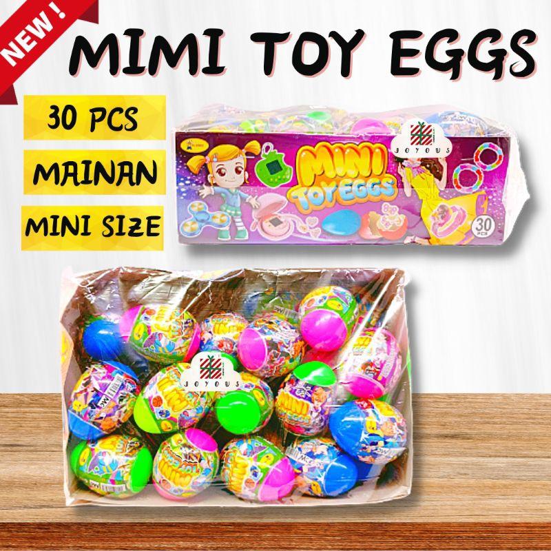 【Mainan】 30pcs Mini Toy Eggs / Random Mystery Telur Mainan - TikTok ...