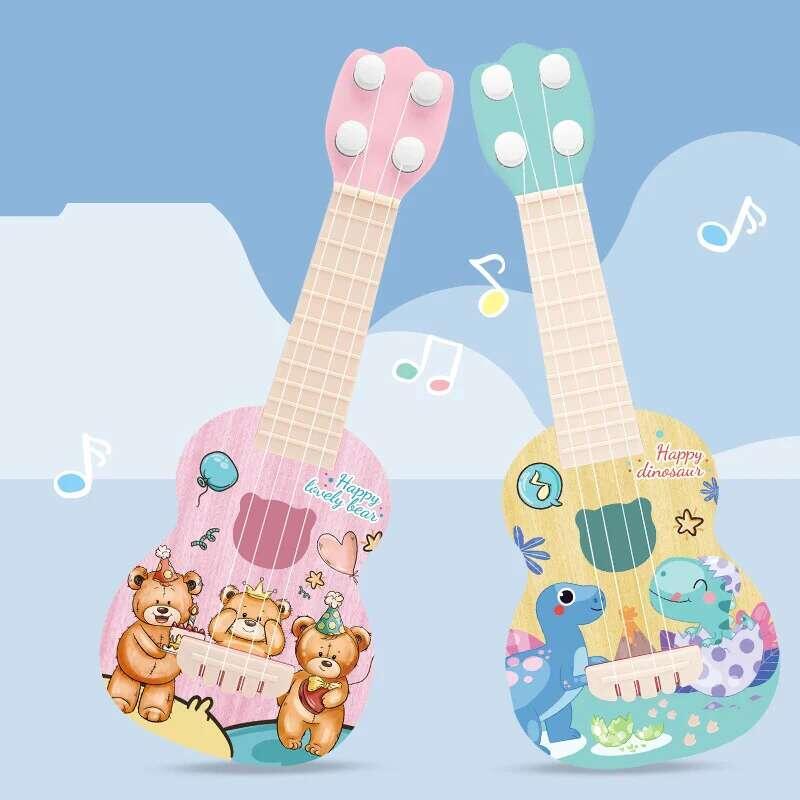 Gitar Ukulele Kanak-kanak, Mainan Muzik, Boleh Bermain, Sesuai - TikTok ...