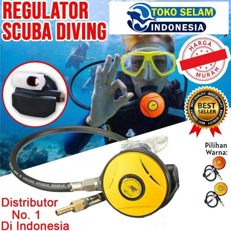 Octopus Nelayan Regulator 2nd Stage Dakor Dacor With Connector - Shop ...