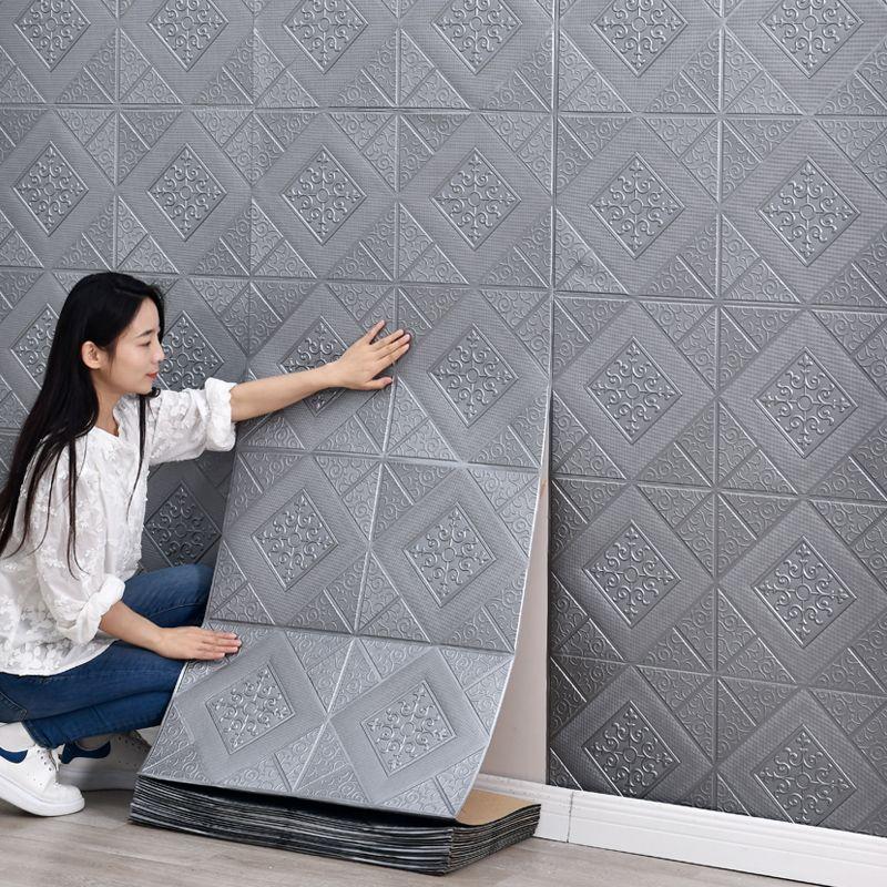 Kertas dinding siling pelekat, hiasan dinding, reka bentuk, pelekat ...