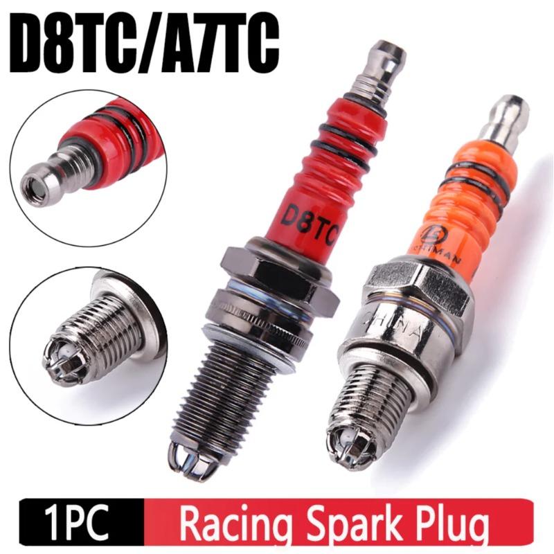 1PC Racing Spark Plug D8TC A7TC High Performance 3-Electrode - TikTok ...