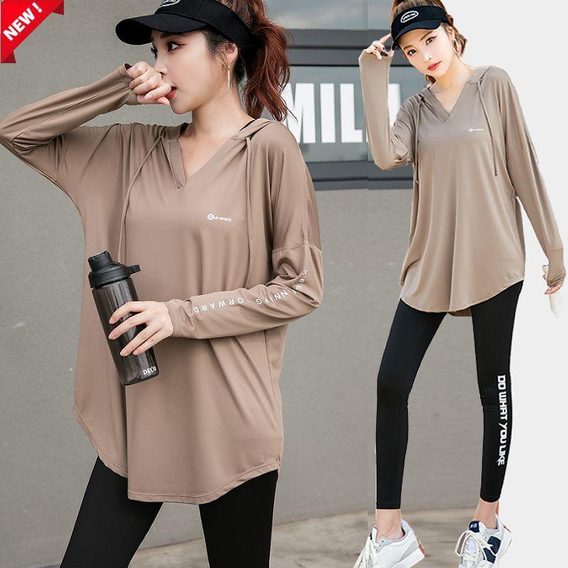 Baju Yoga Saiz Besar, Fesyen, Untuk Wanita, Longgar, Sesuai untuk ...