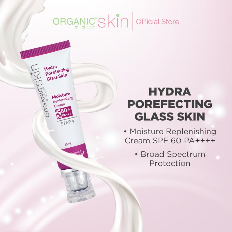 Organic Skin Japan Poreless Glass Skin Face Cream Sunscreen 15ml ...