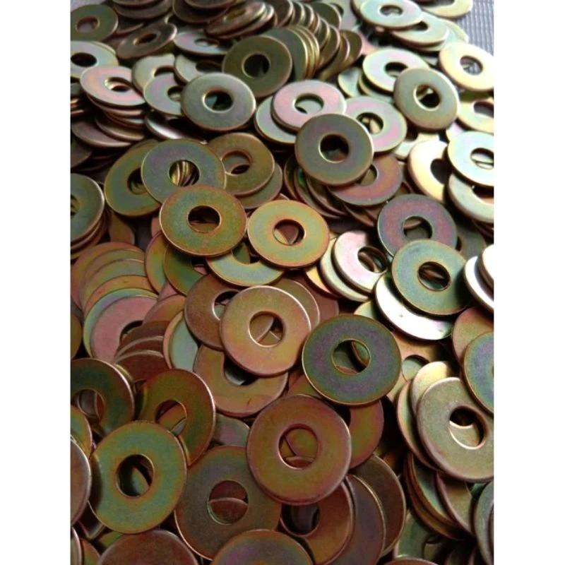 Ring Plat Ukuran M6 Untuk Baut 10 Isi 100 Pcs - Shop | Tokopedia