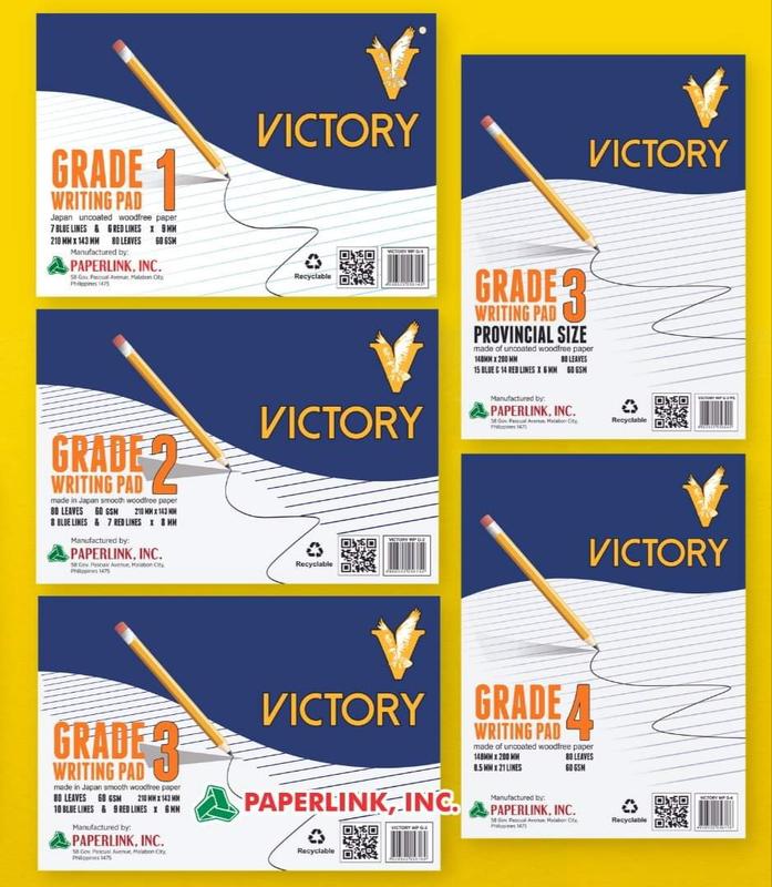 Victory Writing Pad 60gsm Bluish White - TikTok Shop Philippines