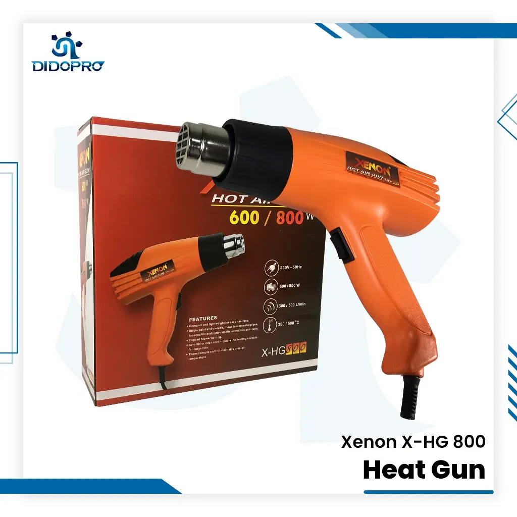 XENON HG800 MESIN HEAT GUN - HOT GUN - HOT AIR GUN ALAT PEMANAS STIKER ...