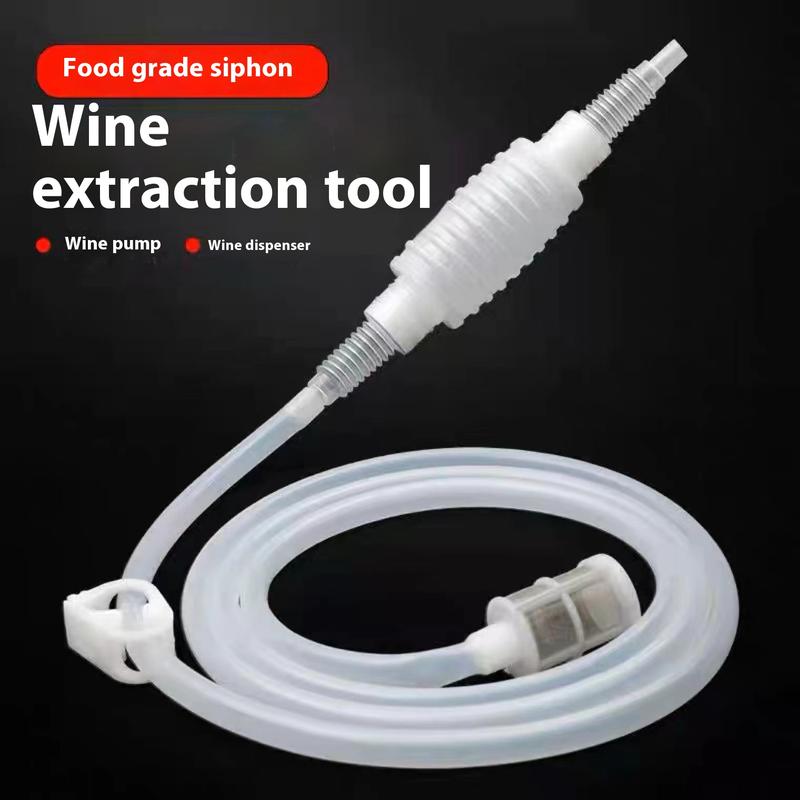 Home Food Grade Siphon Straw Wine Grape Wine Filter Homebrew - TikTok ...