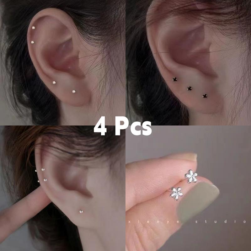 Anting-anting Gesper, Anting-anting Skru, Perak S925 Sterling, - TikTok ...