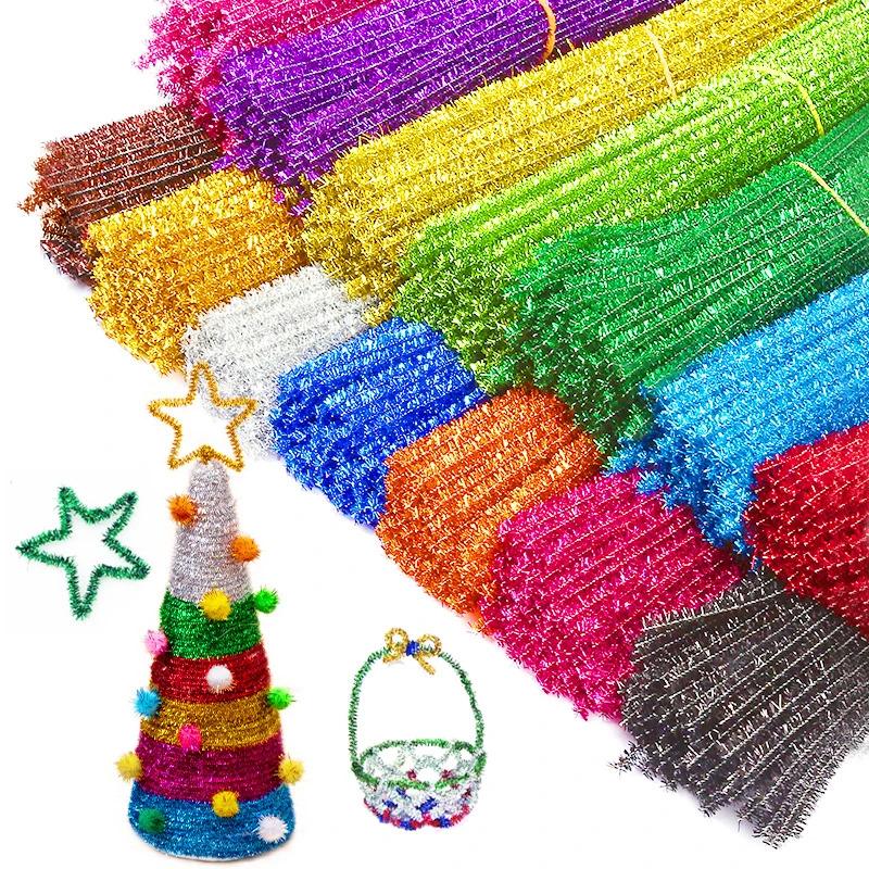 Shining Vivid-Colored Pipe Cleaners Craft 100PCS DIY Colorfu - TikTok ...