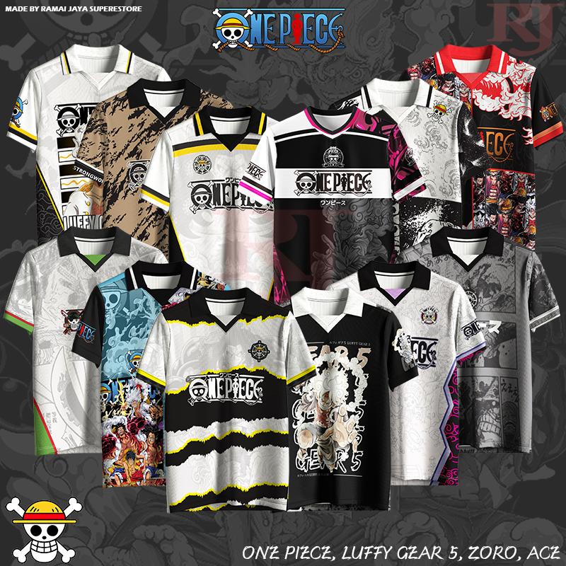 Kolar Retro Anime ONE PIECE, Reka Bentuk GEAR 5 Luffy dan ZORO ...