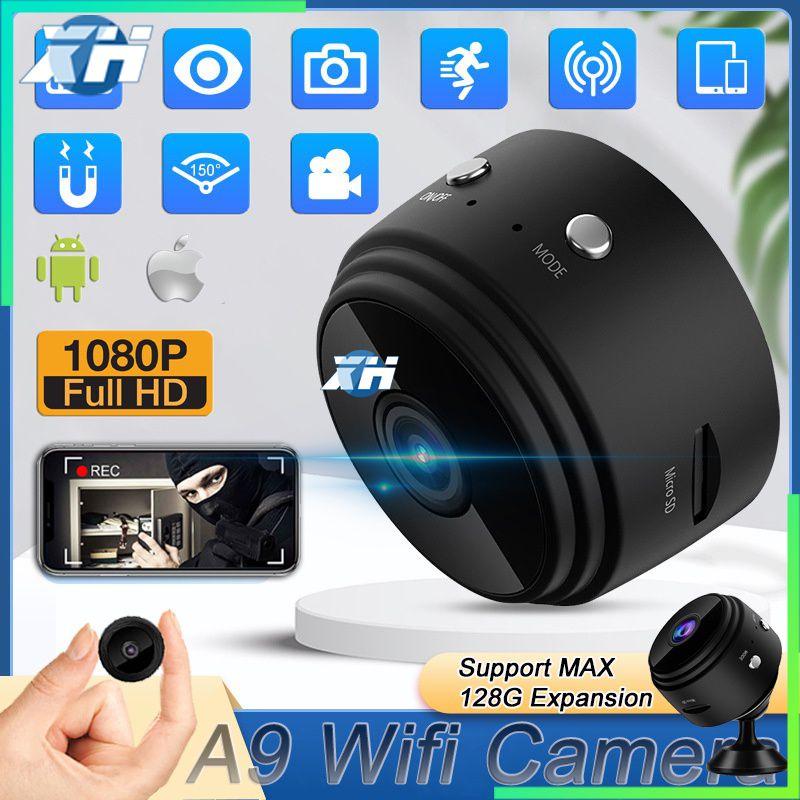 A9 Wifi Mini Camera Night Vision Hd 1080p Cctv Ip Monitor Home - TikTok ...