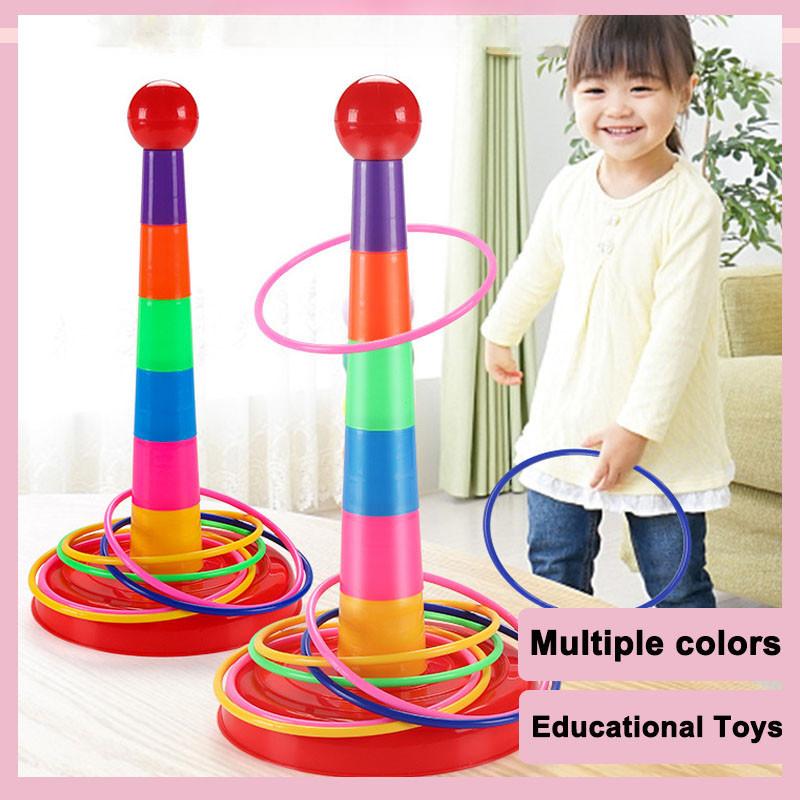 Mainan Lingkaran Baling, Permainan Baling Cincin, Permainan Pendidikan ...