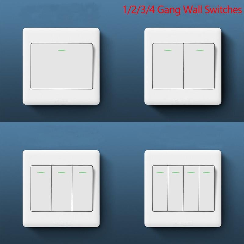 Suis Dinding Butang 1 Hala, Berkualiti Tinggi, Aksesori Rumah, - TikTok ...