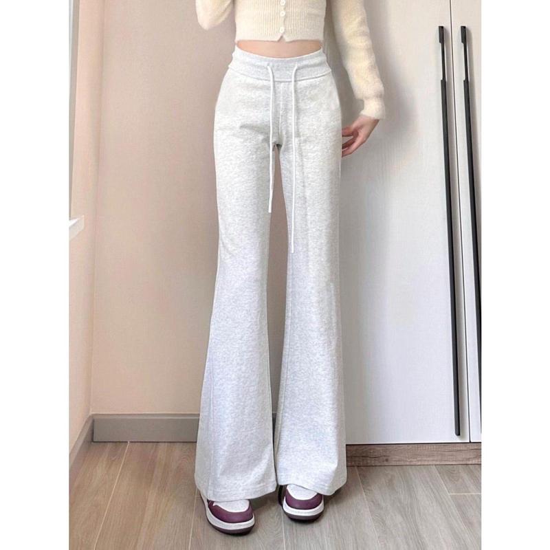 Seluar Bootcut, Gaya Retro Amerika, Untuk Wanita, Tali Serut - TikTok ...