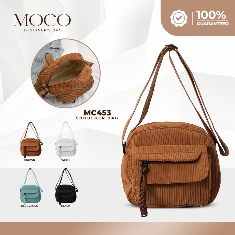 MOCO Corduroy New Simple and Stylish Solid Color Women's Shoulder ...