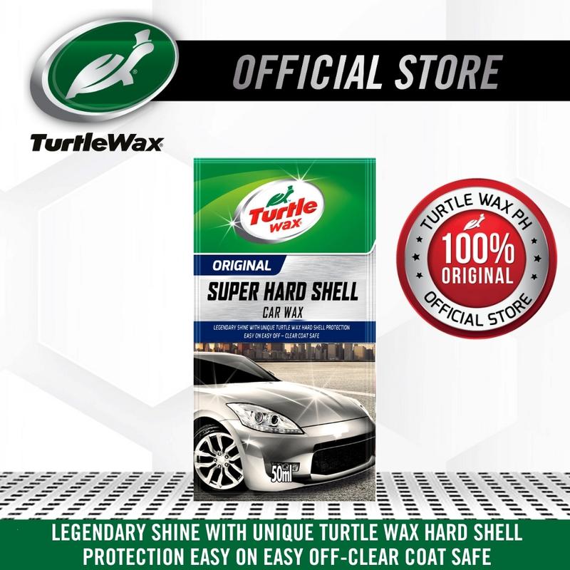 Turtle Wax Super Hard Shell Car Wax 50ml Sachet A2127 - TikTok Shop ...