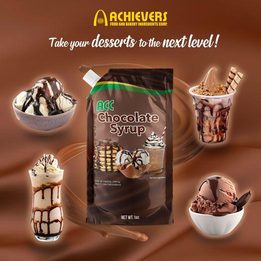 ACC Chocolate Syrup 1 liter (NEW PACKAGING) desserts beverage - TikTok ...