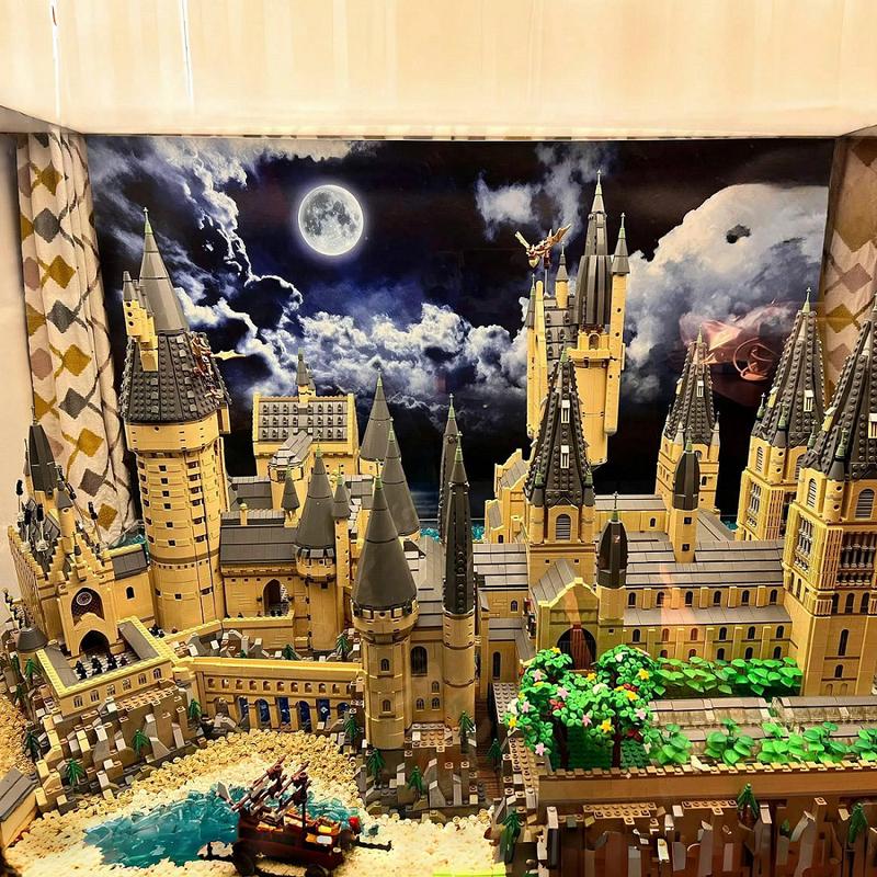 Blok Binaan Lego, Besar dan Besar, Serasi dengan Lego, Bangunan ...