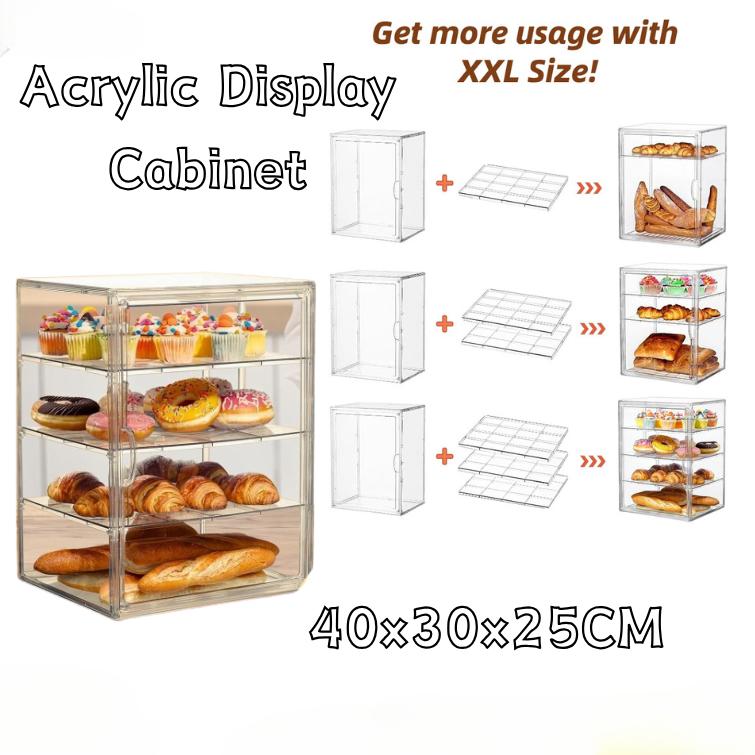 Acrylic Display Cabinet Stackable Storage Organizer DIY Beka - TikTok ...