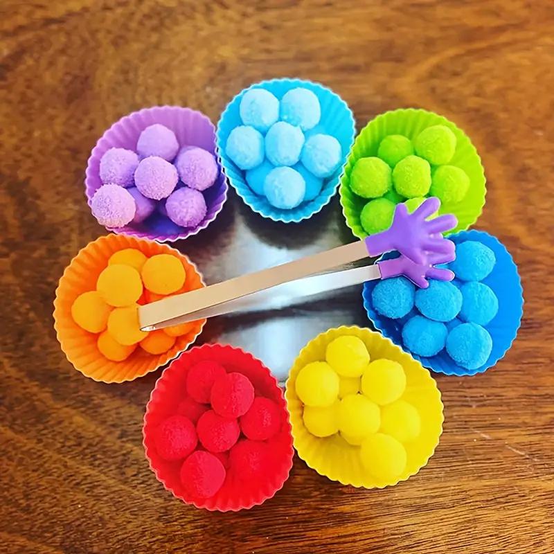 Mainan Matematik, Aktiviti Pembelajaran Prasekolah, 78PCS, Alat ...