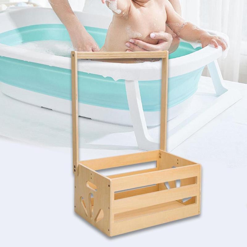 Baby Shower Crate Closet Baby Basket with Handle for Diaper Outfits ...