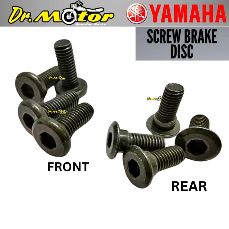 Screw Brake Disc Piring Brek Disc Plate Skru Skrew Depan Belakang Front ...