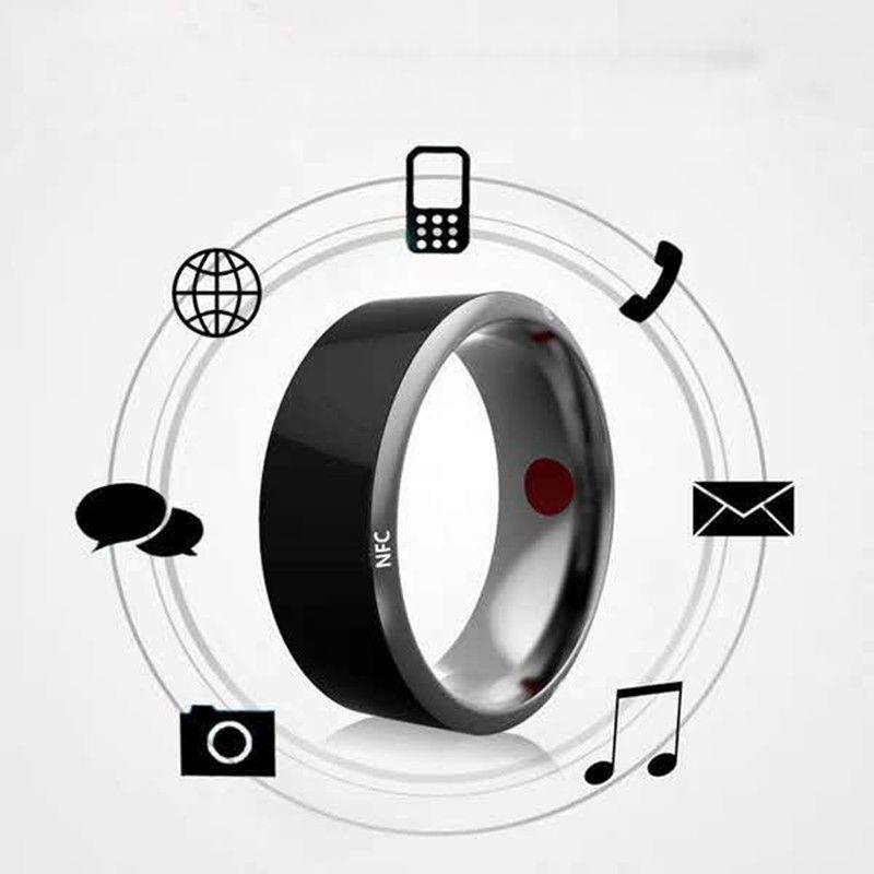 NFC Ring Black Technology Bluetooth Ring Solar Multifunctional Android ...