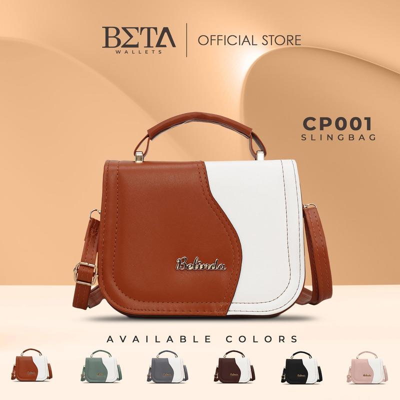 BETA Shoulder Sling Bag For Woman Luxury Leather Crossbody Bag - TikTok ...