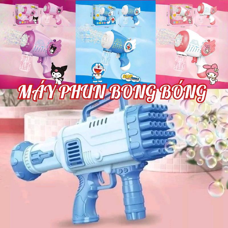 [TẶNG PIN] Máy phun bong bóng 32 nòng; 20 nòng có đèn led, đ - TikTok ...