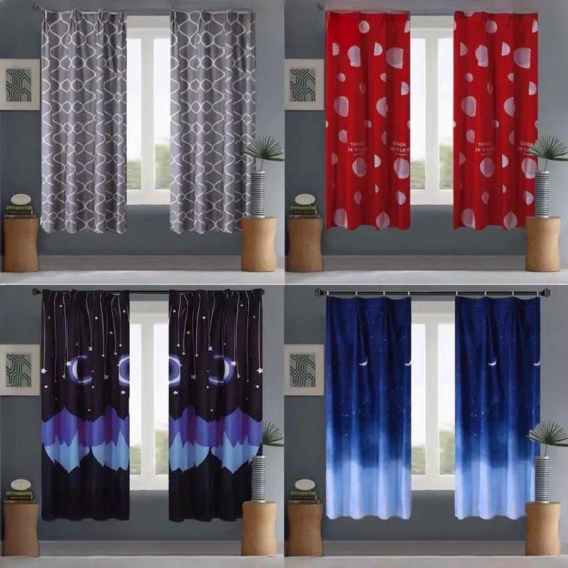 Cangkuk Hook / Rod Modern Curtain Semi Blackout Door Curtain - TikTok ...