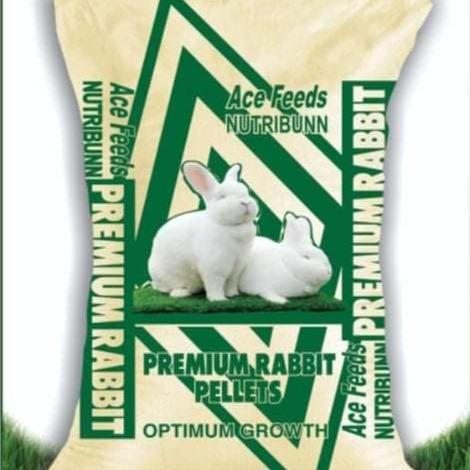 NUTRIBUNN PREMIUM (Grower) Rabbit PELLET / Rabbit FOOD (1 KILOGRAM ...