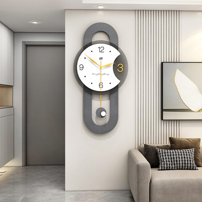 Jam Dinding Minimalis Moden, Rumah Berangin, Untuk Ruang Tamu, - TikTok ...