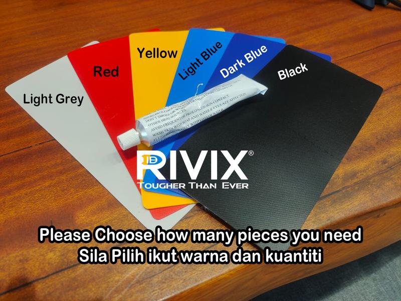 RIVIX Repair kit for Inflatable Boat IB PVC Patch Tool Glue for ...