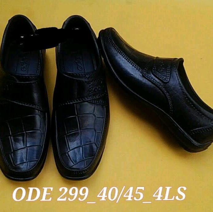 SEPATU PANTOFEL PRIA BAHAN PYLON ODE 299 Tanpa Hak Shoes - Shop | Tokopedia