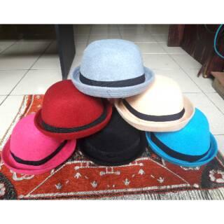 Topi Bowler LCB2/ Charlie Chaplin Anak Dewasa - Shop | Tokopedia