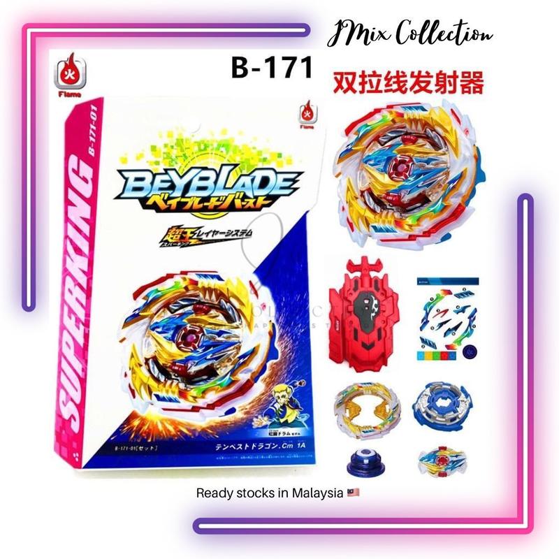 Beyblade Burst B171 Tempest Dragon Mainan Kanak-Kanak Berputar - TikTok ...