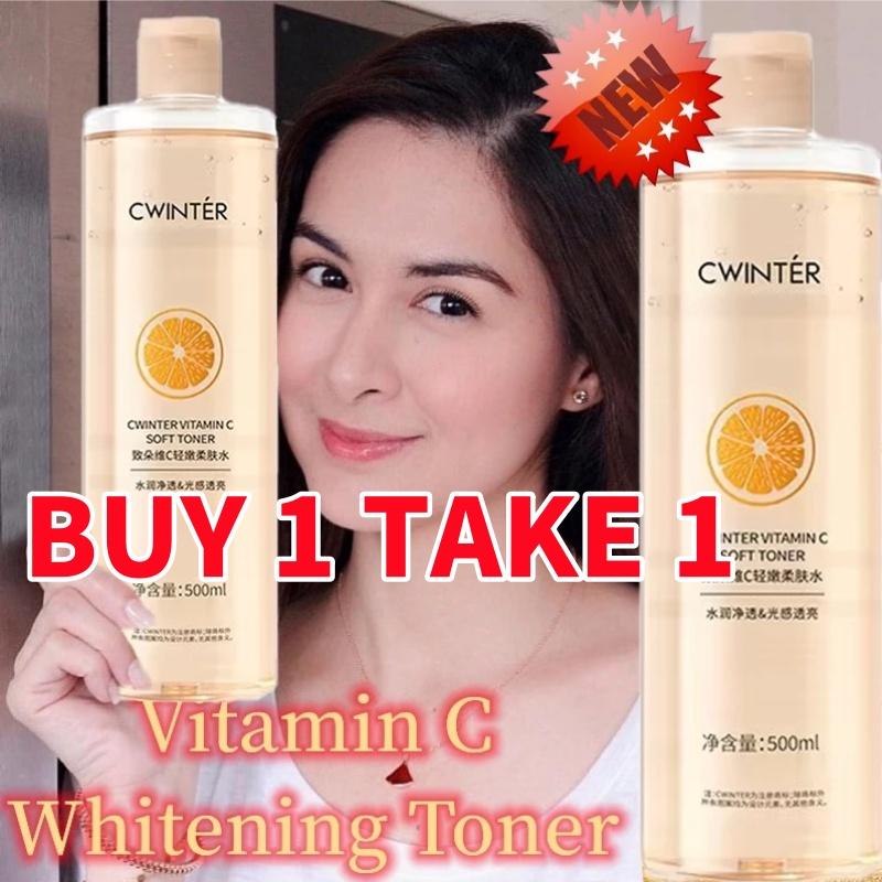 【BUY 1 TAKE 1】500ML Vitamin C Whitening Toner Intensive Essence ...
